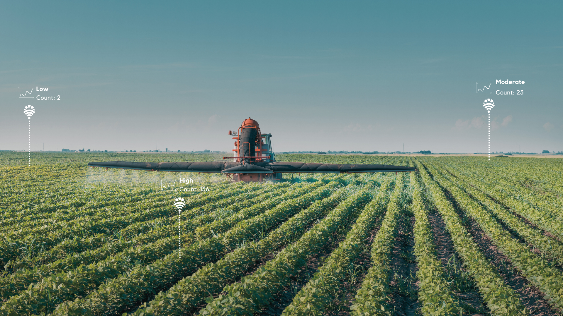 Remote monitoring of pest population evolution – FarmB